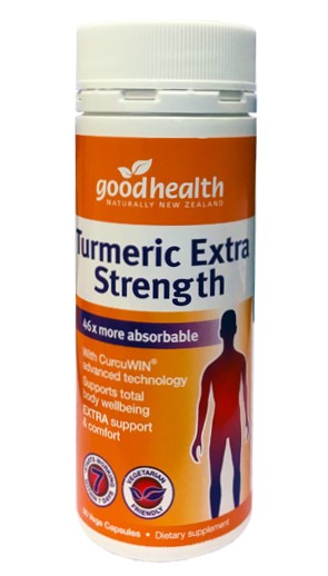 Good Health Turmeric Extra Strength 90 caps 113850 | Hardy's | New Zealand