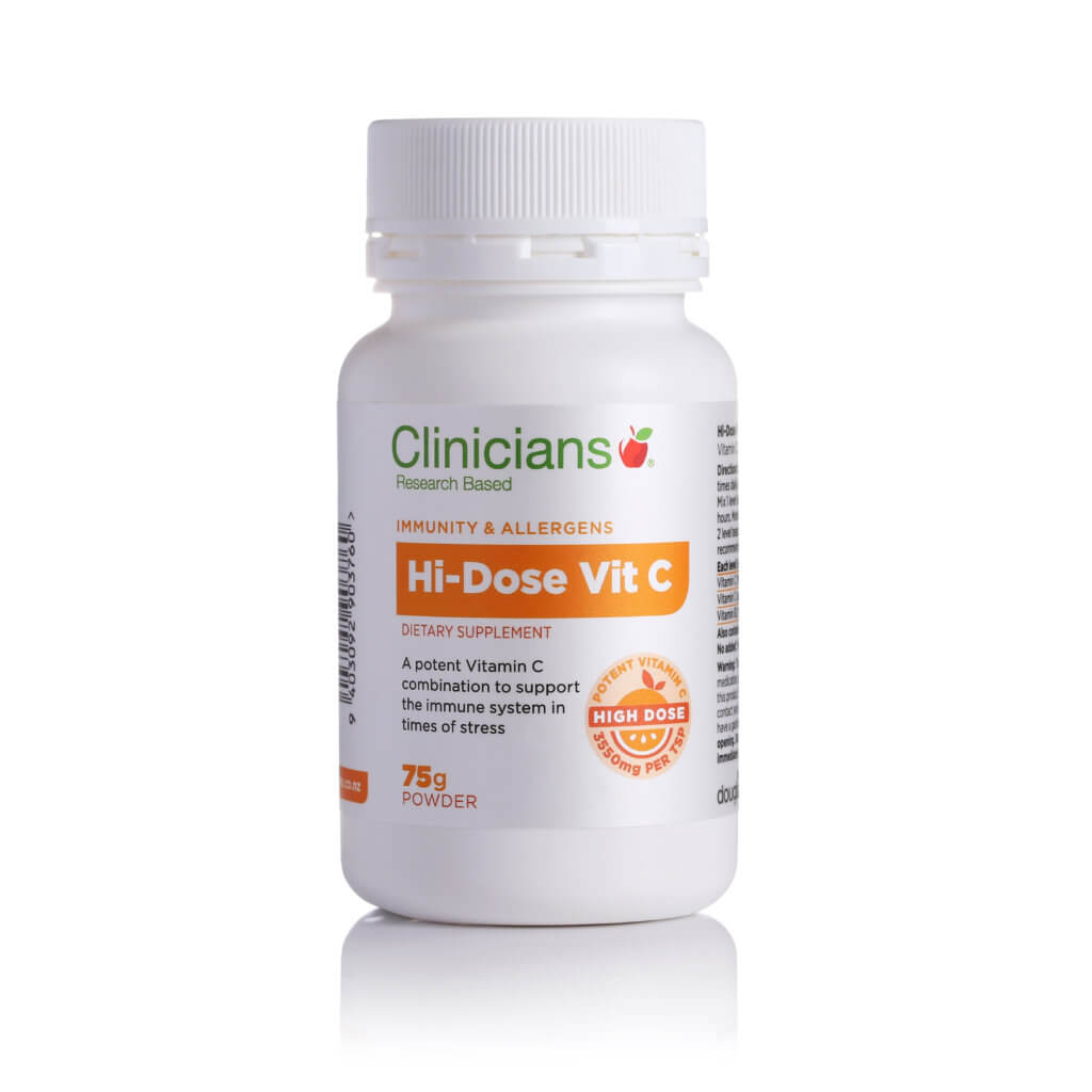 Clinicians High Dose Vit C 150g Powder 106789 | Hardy's | New Zealand