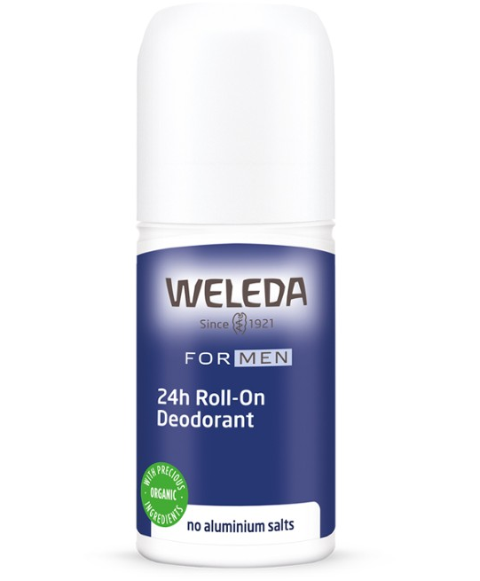 Weleda 24h Roll-On Deodorant For Men 50ml 112584 | Hardy's | New Zealand