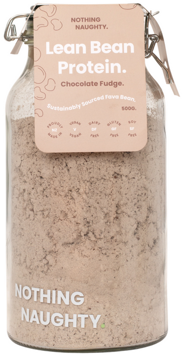Nothing Naughty Lean Bean Protein Chocolate Fudge - 500g Jar 117063 ...