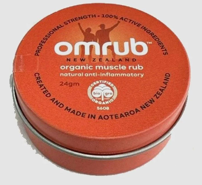 OMRub Organic Muscle Rub 24g 118127 | Hardy's | New Zealand