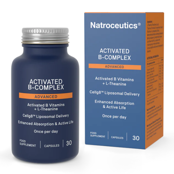 Natroceutics Activated B-Complex + L-Theanine 30 Capsules 117901 ...