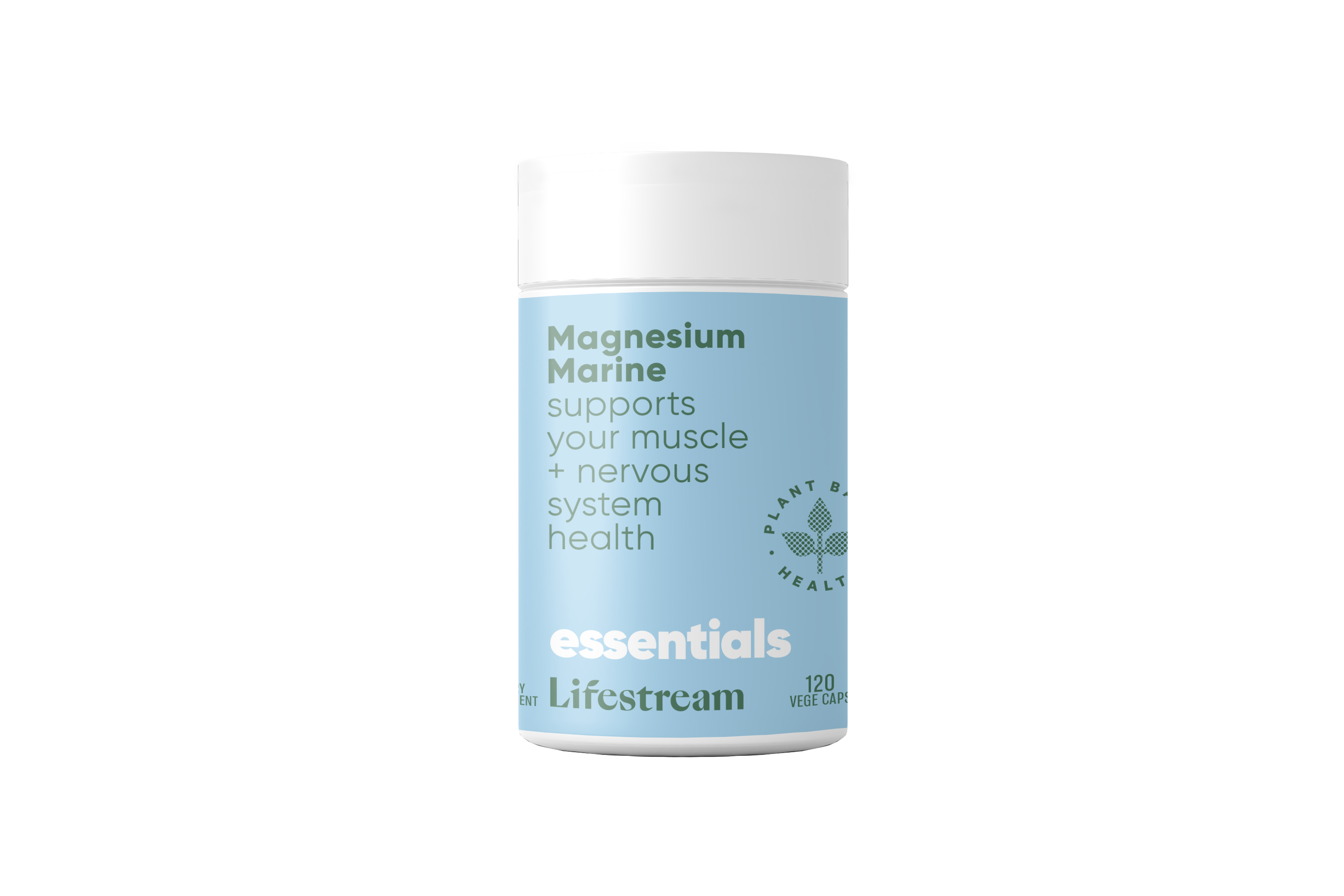 Lifestream Natural Magnesium 120 Capsules 100412 | Hardy's | New Zealand