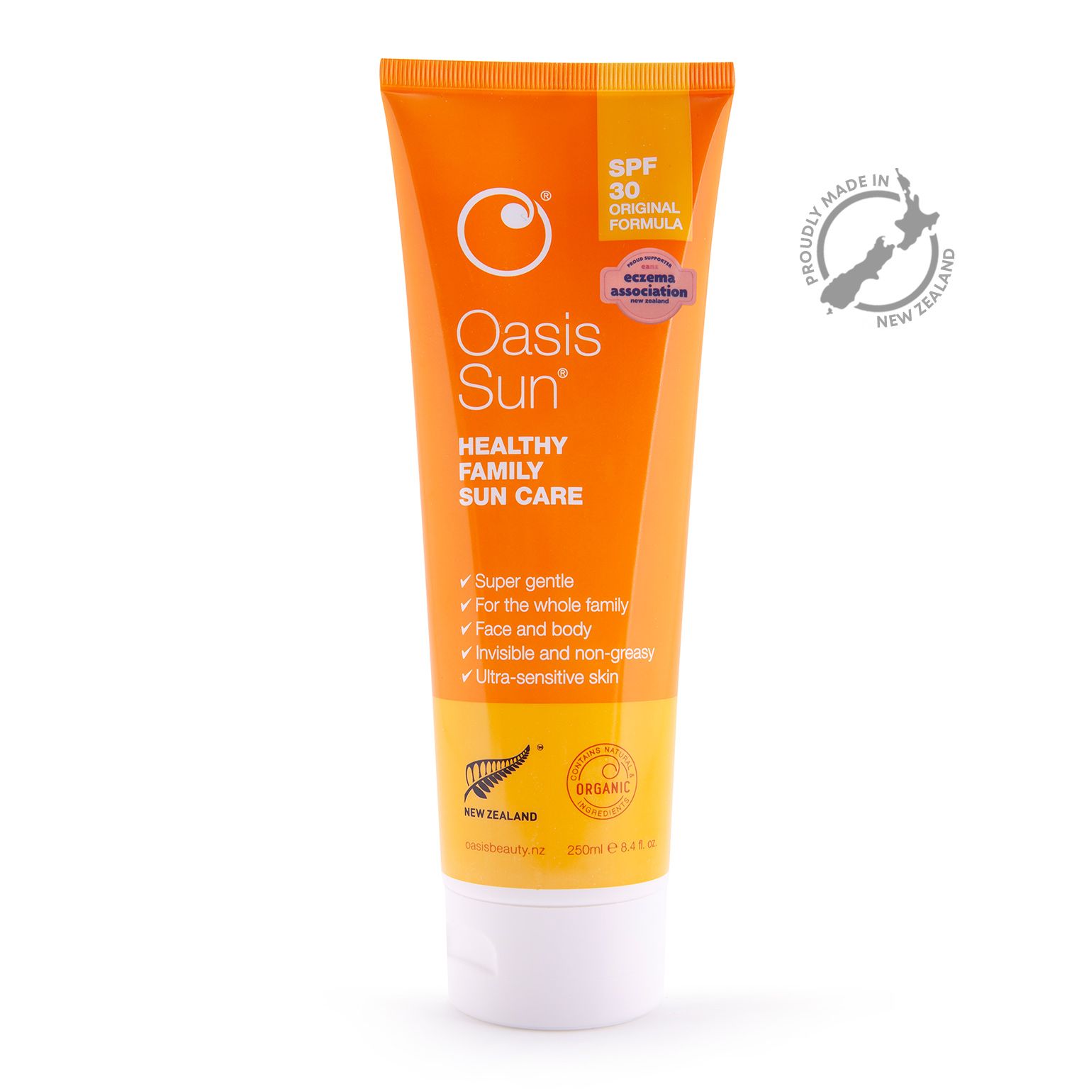 Oasis Sunscreen SPF30 250ml 100622 | Hardy's | New Zealand