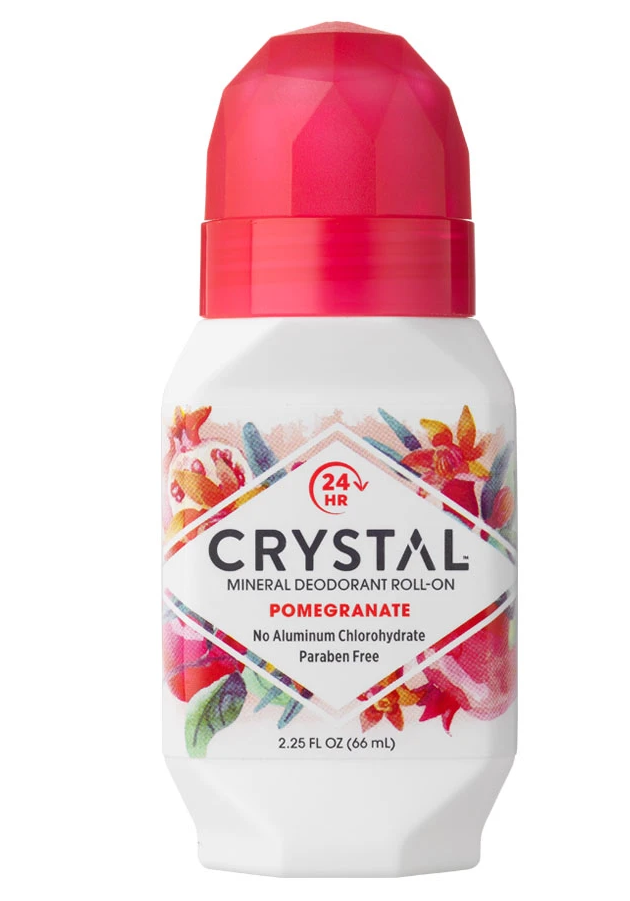 Crystal Deodorant Roll On Pomegranate 66ml 100170 | Hardy's | New Zealand