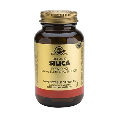 Solgar Silica Oceanic 25mg 50 Capsules 109230 | Hardy's | New Zealand