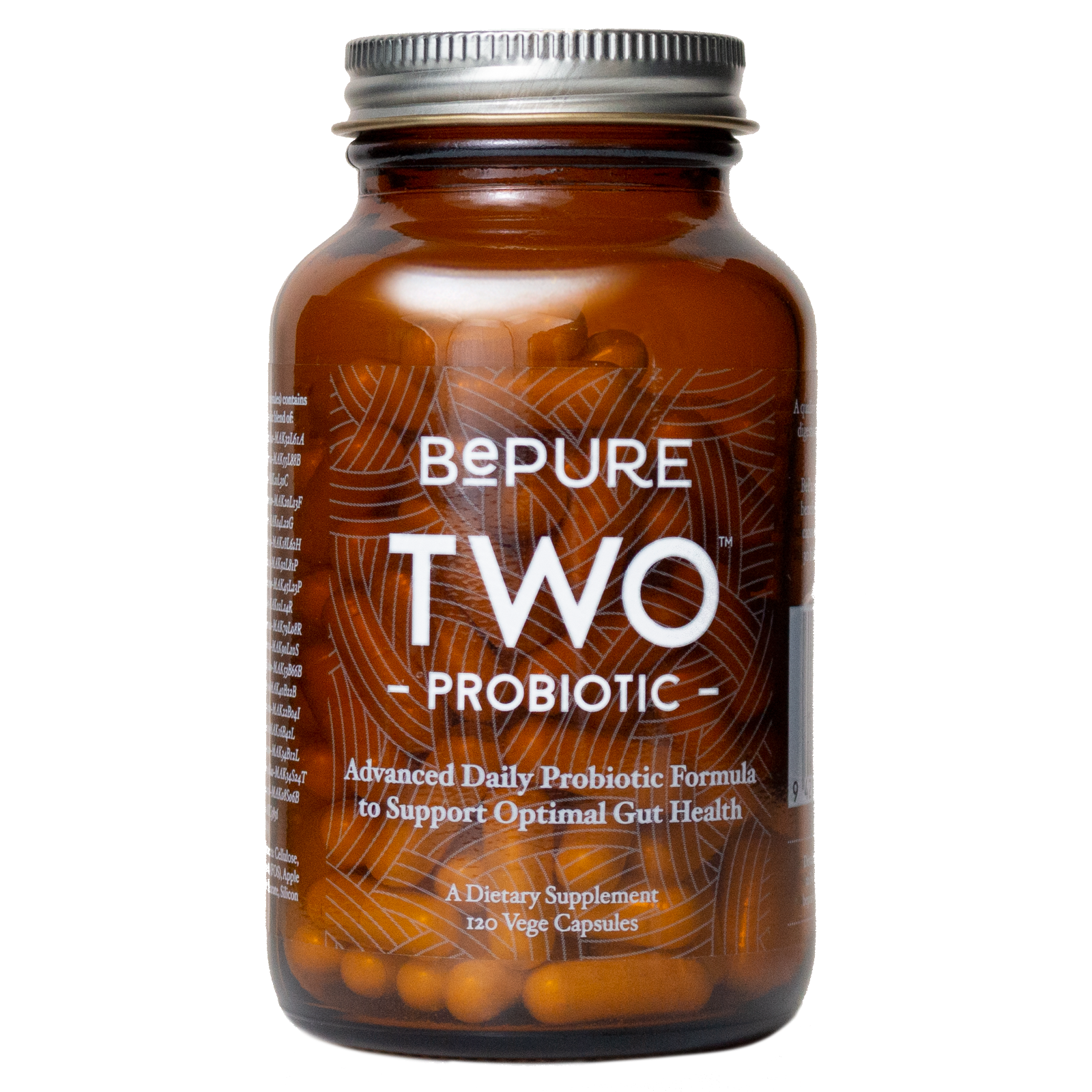 BePure Two - Probiotic 120 Capsules 114079 | Hardy's | New Zealand